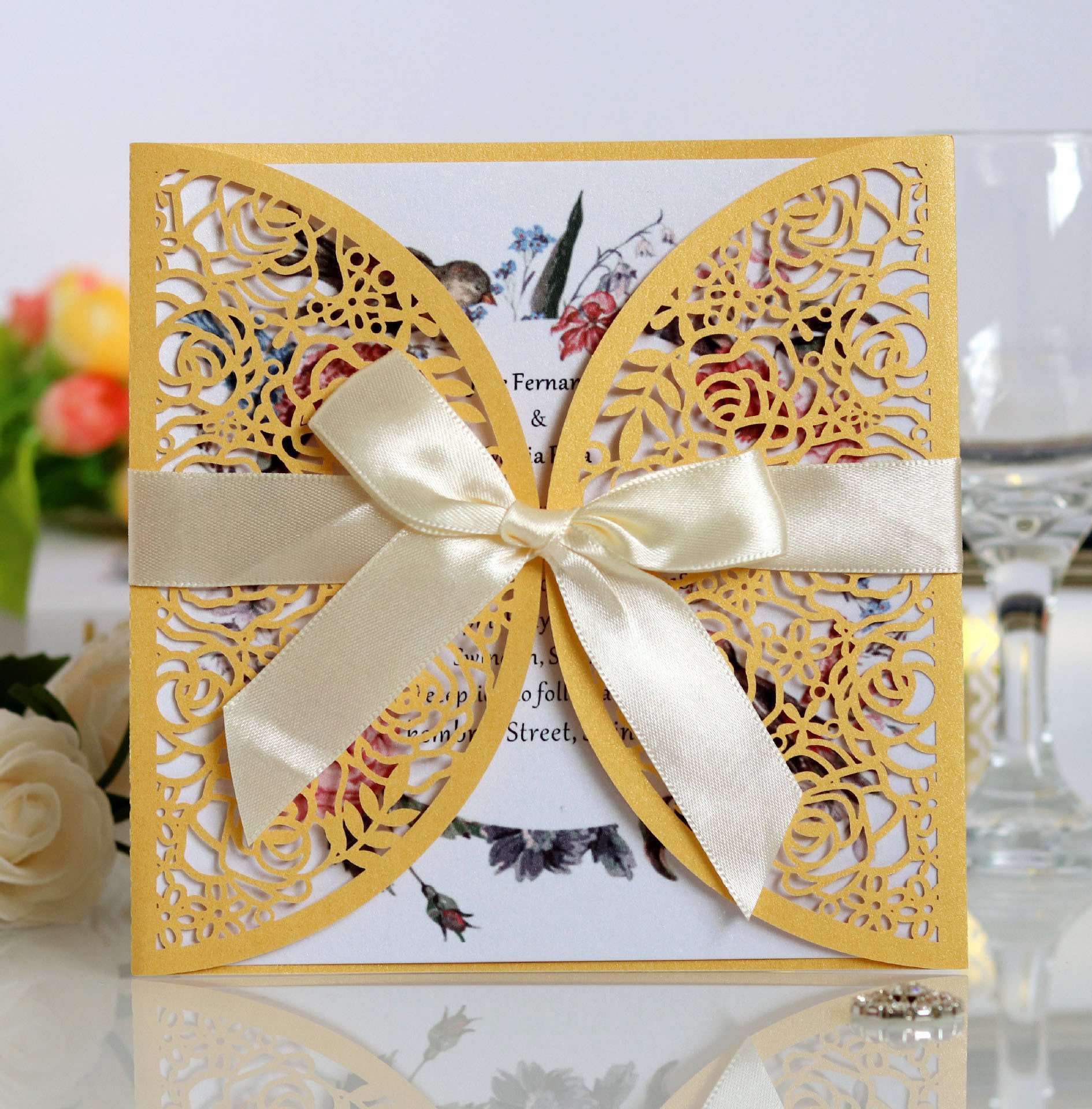 Square wedding invitation 60 photos - Astyledwedding.com